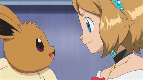 Eevees Saying Something To Serena By Willdinomaster55 On Deviantart