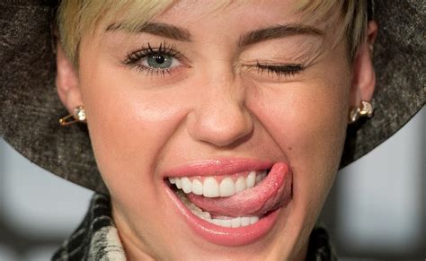 Miley Cyrus Tongue