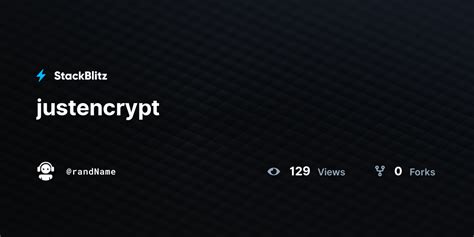 Justencrypt Stackblitz