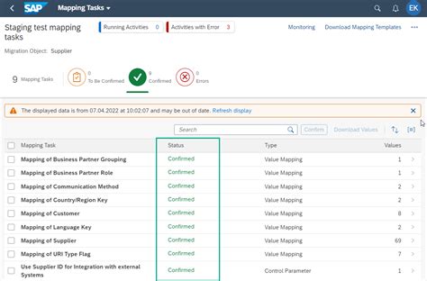 Maintaining The Mapping Values With Downloaduploa Sap Community