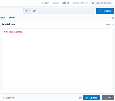 markdown visualization autoupdate · issue 122484 · elastic kibana · github