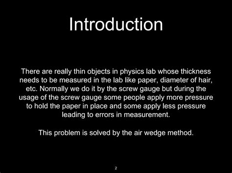 Air Wedge Interference Pptx