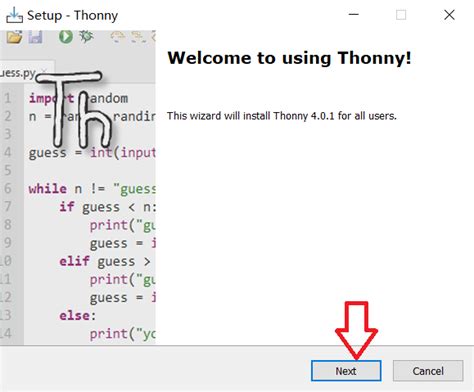 Win操作系统thonny安装