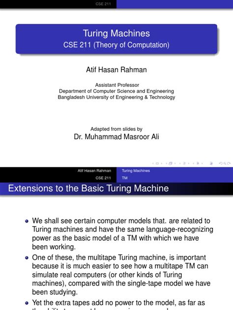 Turing 3 Pdf Mathematical Logic Applied Mathematics