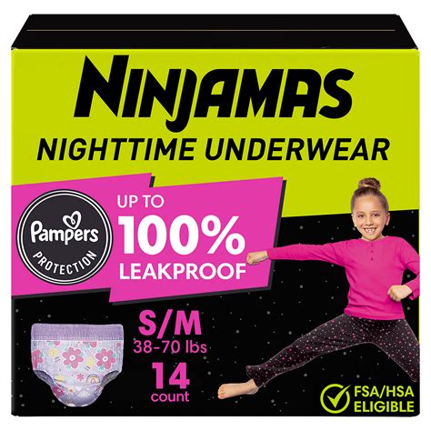 Xoolit Ninjamas Nighttime Bedwet 66001 Shoprite Regular
