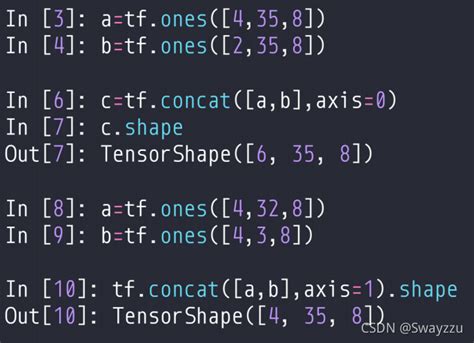 Tensorflow数据合并、分割、统计tensorflow 子维分割 Csdn博客