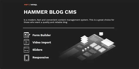 Hammerblog Cms Php Script Bliter Gpl