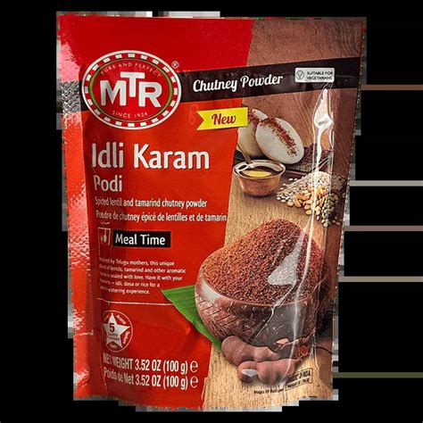 Mtr Idli Karam Podi 100gr Little India
