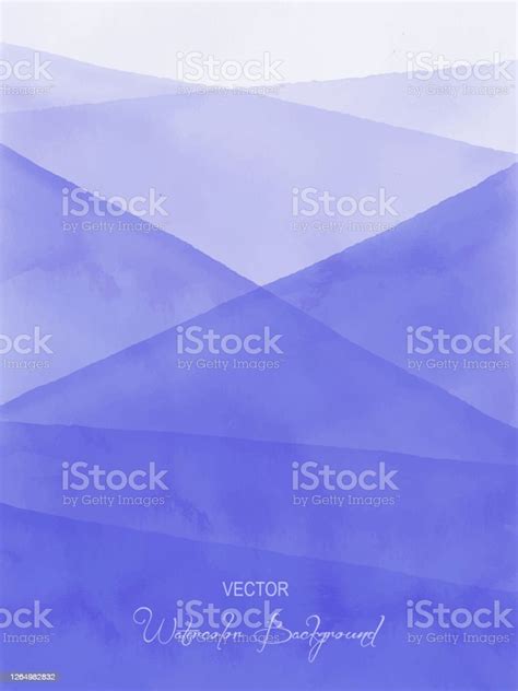 수채화 블루 그라데이션 추상 배경 마케팅 광고 및 프레젠테이션을 위한 디자인 요소 벽지 웹 페이지 배경 웹 배너로 사용할 수