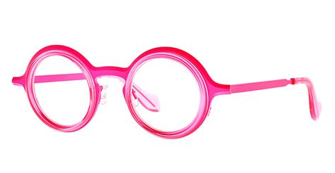 Theo Eyewear Eyeglasses In Pink Modesens
