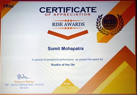 Sumit Mohapatra On Linkedin Infosys