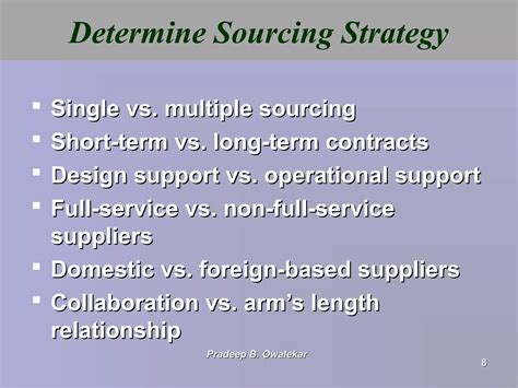 Supplier Evaluation And Selection Ppt
