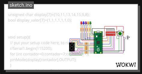 ELE LTP Placa Digital Matrizes Wokwi ESP STM Arduino Simulator