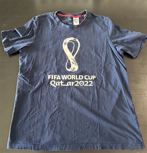 Adidas Fifa World Cup Qatar 2022 Mens Large Navy Gem