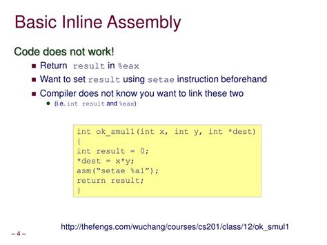 Ppt Cs 201 Embedded Assembly Powerpoint Presentation Free Download Id3590982