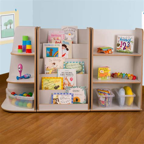 Free Standing Classroom Shelf Island