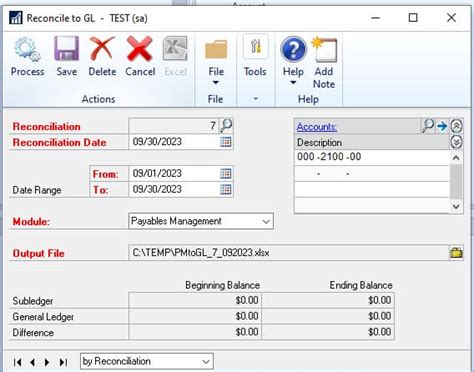how to reconcile to gp dynamics gp support in pa cssi technologies llc