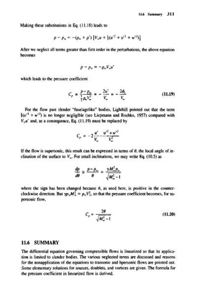 310 Chapter 11 Linearized