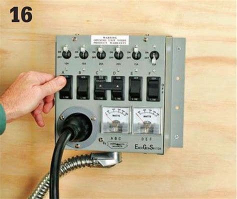 How To Install A Manual Transfer Switch For A Backup System In Steps