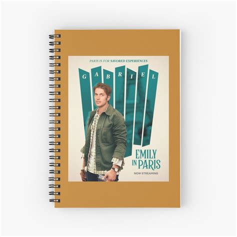 Emily In Paris Spiral Notebook Sold By Workplace Barbed Sku 4499979