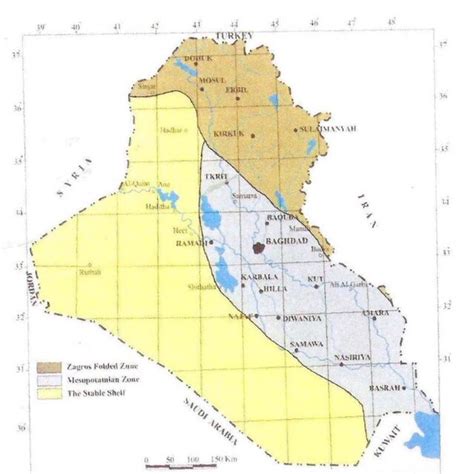 Mesopotamian Zone Of Iraq After [13] Download Scientific Diagram