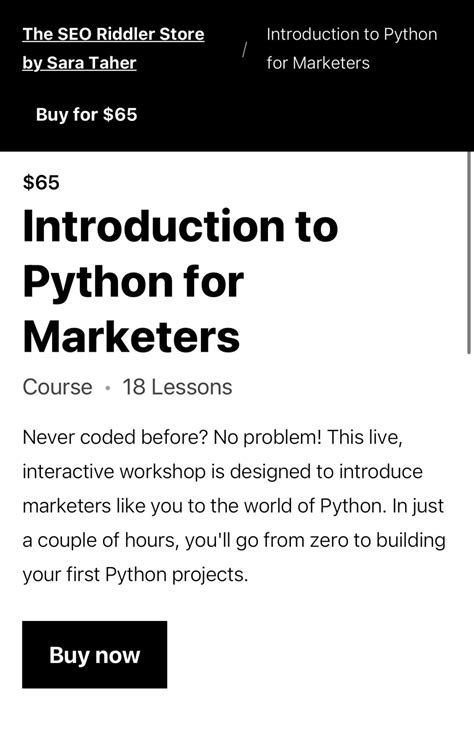 sara taher on linkedin python seo