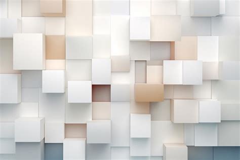 premium ai image minimalist abstract background of geometric shapes