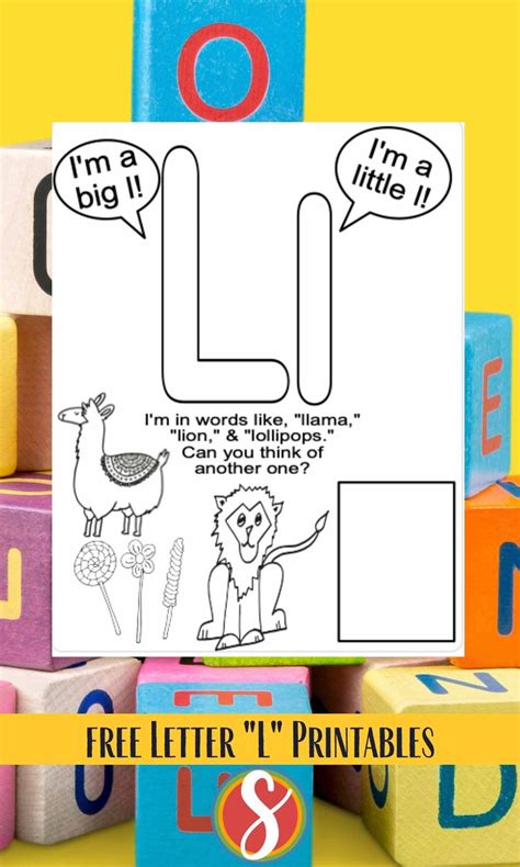 Coloring Pages With The Letter L