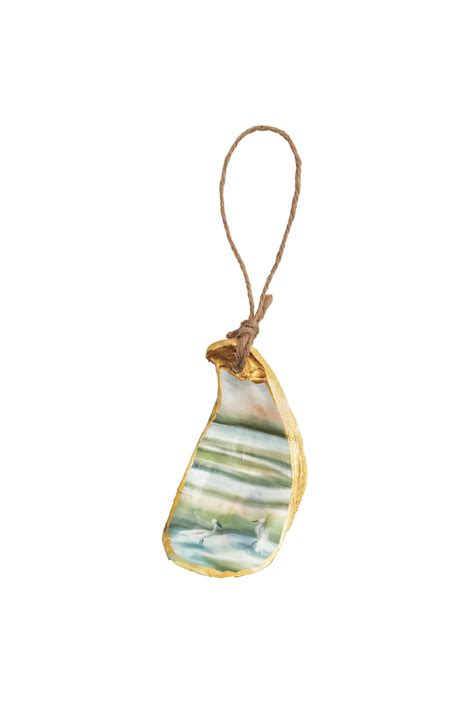 Marsh Scene Oyster Ornament My Sisters Cottage