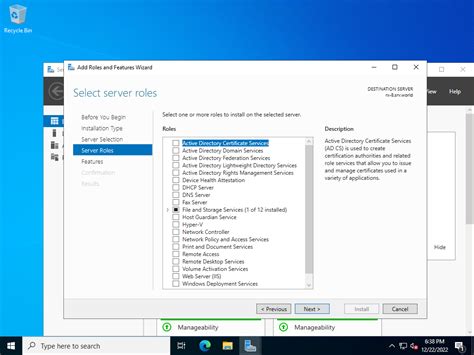 Windows Server 2022 Backup Install Server World