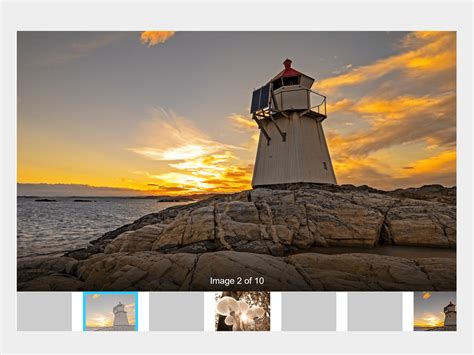 javascript image gallery with thumbnails — codepel