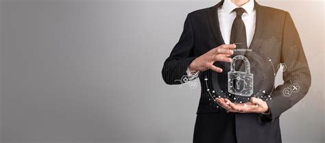 Premium Photo Cyber Security Network Padlock Icon And Internet Technology Networking