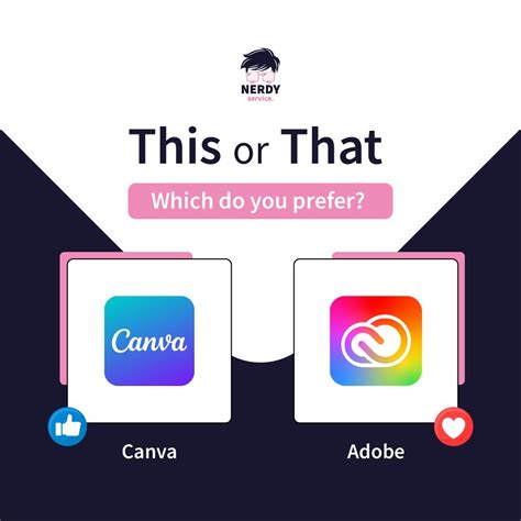 Nerdy Service On Linkedin Designwars Design Art Digitalcreatives Designcommunity Canva