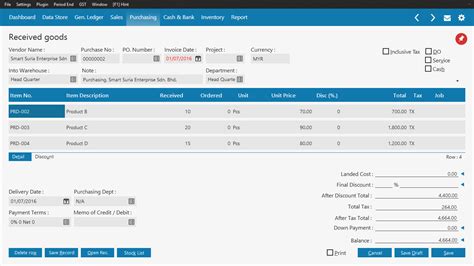 Gst Software Best Accounting Software In Malaysia Zahir