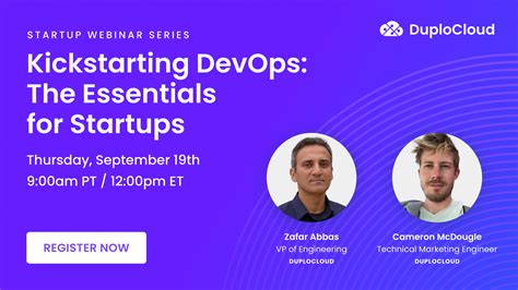 Kickstarting Devops The Fast Path For Startup Developers Duplocloud