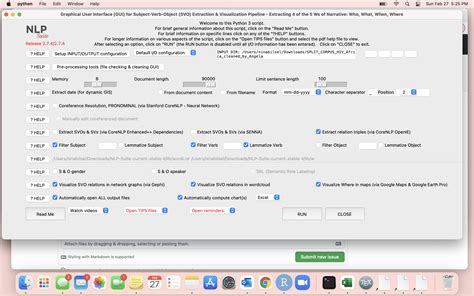 BUG Key Error When Running CoreNLP OpenIE Issue NLP Suite NLP Suite GitHub