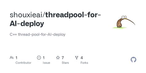 GitHub Shouxieai Threadpool For AI Deploy C Thread Pool For AI Deploy
