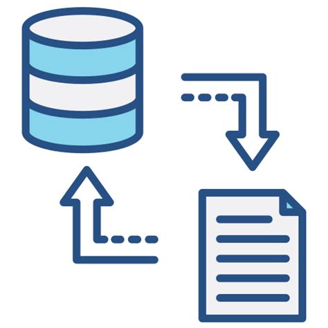 Data Transformation Free Networking Icons