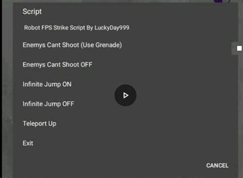 robot fps strike script lua scripts gameguardian