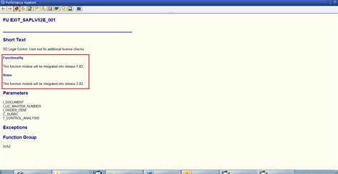 Solved Exitsaplv52e001 Sap Community