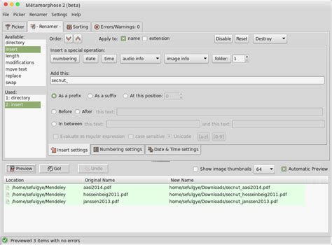 4 Best Graphical Tool To Rename File Recursively In Linux