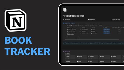Notion Book Tracker For Free By Maestro Personal Notion Template