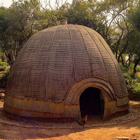 Gallery Of Exploring African Vernacular Huts Weaving As A Climatic And