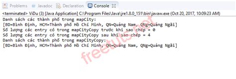 Map Interface Trong Java Freetuts