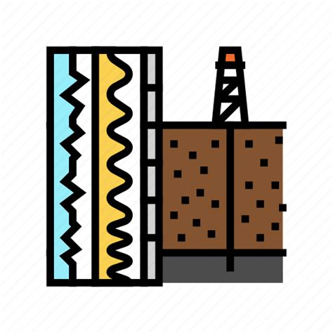 Well Logging Oil Industry Factory Gas Icon Download On Iconfinder