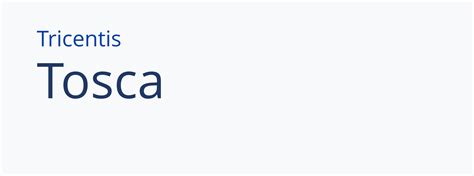 Tricentis Tosca