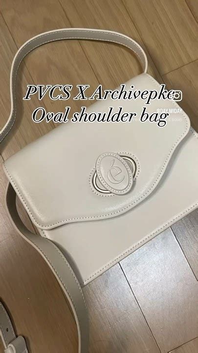 프븏스 아카이브앱크 콜라보 오발 숄더백 실물 후기 20대 30대 가방 추천 Pvcs Archivepke 프븏스 아카이브앱크 Youtube