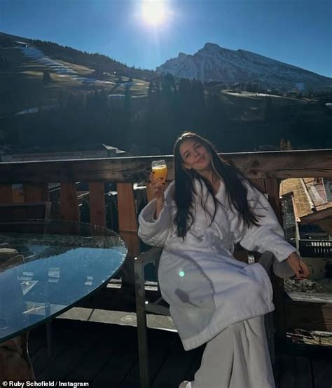 Phillip Schofields Daughter Ruby 28 Flashes Her Bra As She Shares Snaps From Her Girls