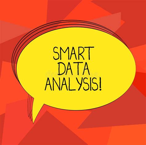Word Writing Text Smart Data Analysis Business Concept For Collecting And Analyzing Infos To