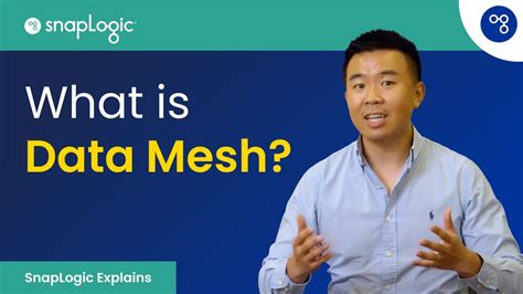 what is data mesh [snaplogic explains] youtube